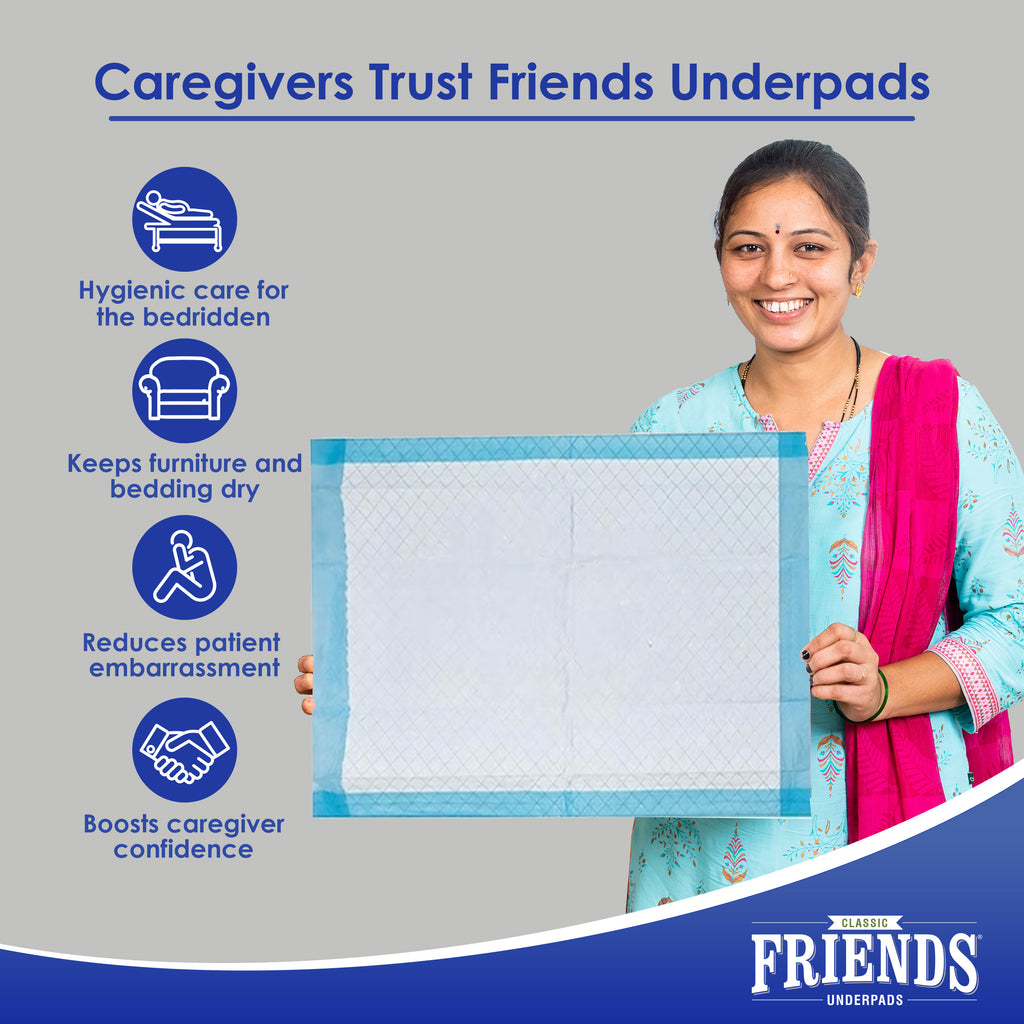 Friends Classic Underpads: Buy Underpad Sheets for Adults